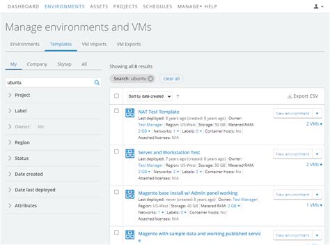 skytap public templates skytap help and documentation