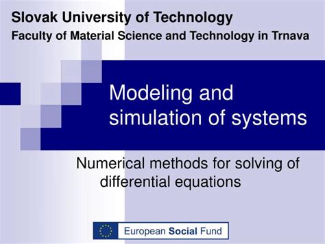 ppt modeling and simulation of systems powerpoint presentation free