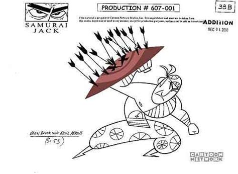 Samurai Jack 2001 04 Part 2 Model Sheets Turnarounds Character
