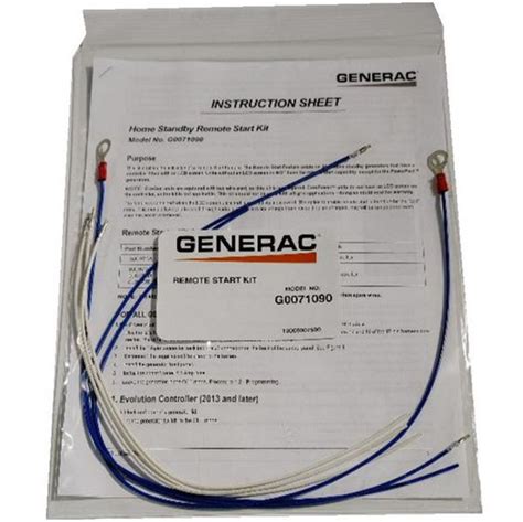 Generac Evolution Controller Wiring Diagram