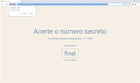 Fim De Jogo Javascript Validações E Reconhecimento De Voz Solucionado
