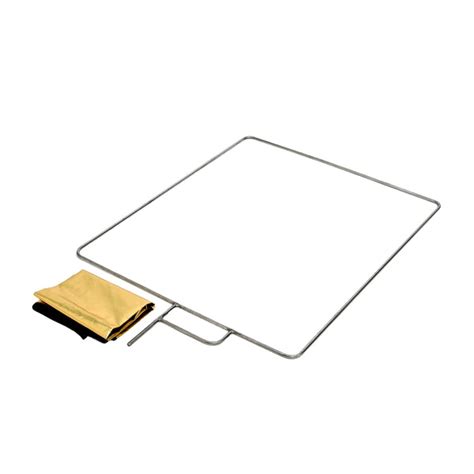 Panel Flag Reflector Diffuser 75x90cm Stainless Steel 4 Warna Specialist