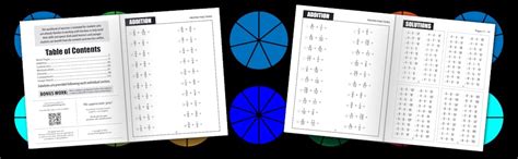 Fractions Workbook For Adults Worksheets To Practice Addition
