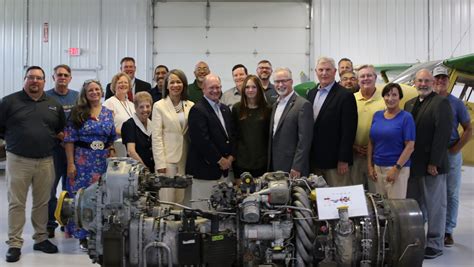 Propelling Pathways In Aviation Piedmont Donates Engine To Polytech School Of Aviation