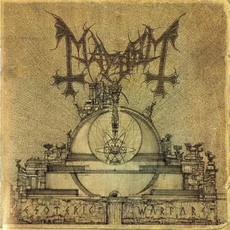 Cd Mayhem Esoteric Warfare Mercadolivre
