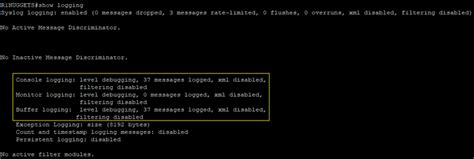 Logging Em Roteadores E Switches Cisco Cisco Community