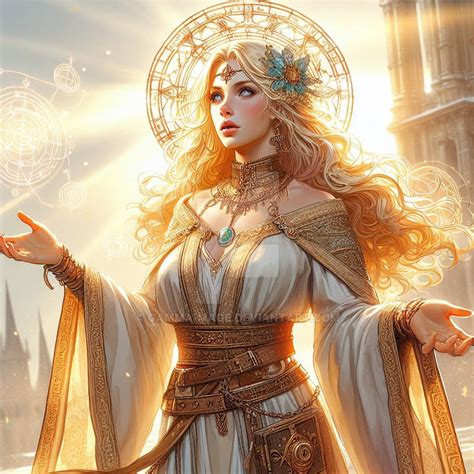 Emma Sunspring Oracle Of Light By Gamma Mage On Deviantart
