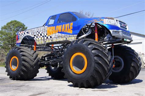 Download A Blue Monster Truck