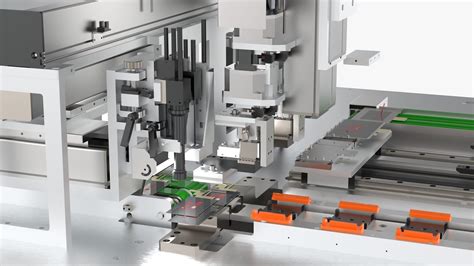 Automatic Mobile Phone LCD Screen Assembly Line Model TurboSquid 2063531