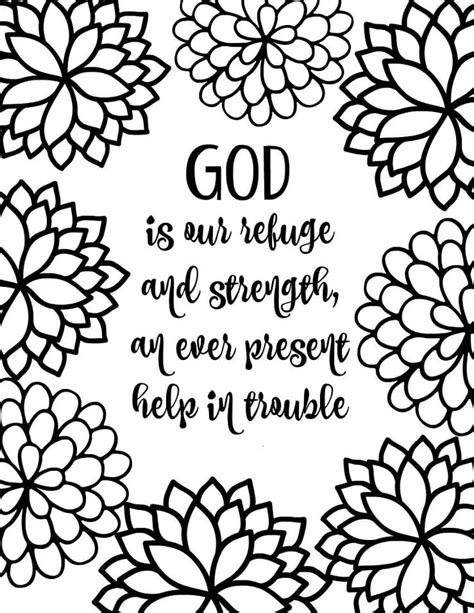 Bible Verse Coloring Pages Coloringlib