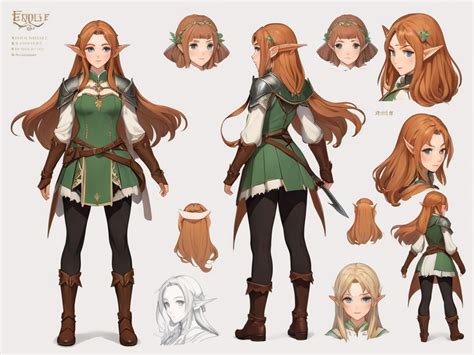 Adopt Red Haired Elf By Azzyai On Deviantart