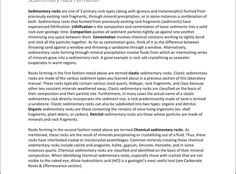 Sediment Characteristics Benker Geo Sci