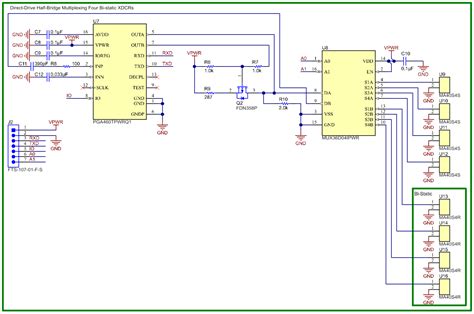 pga460 q1 pga460 q1 multiplexing in half bridge driver mode for mono