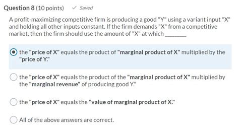 Solved A Monopolist Is Producing A Good Y Using A Variant