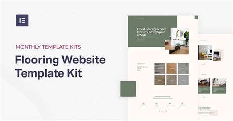 Flooring Website Template Kit Elementor