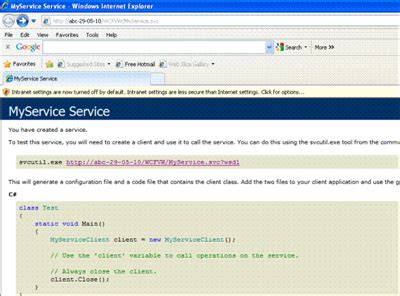 WCF Service Method Level Security Using Message Contract CodeProject