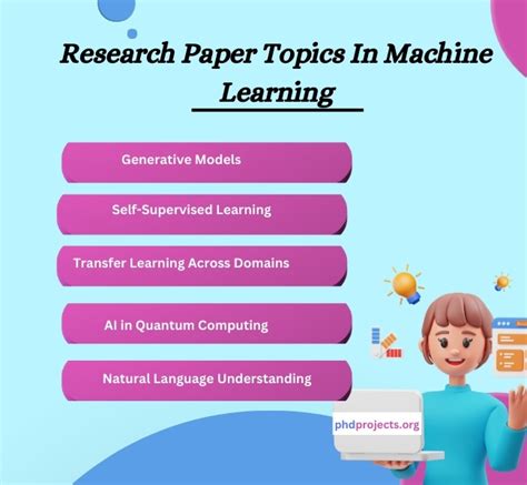 Research Paper Topics In Machine Learning PHD Projects