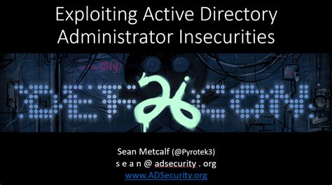Active Directory Security Active Directory Enterprise Security Methods To Secure Active