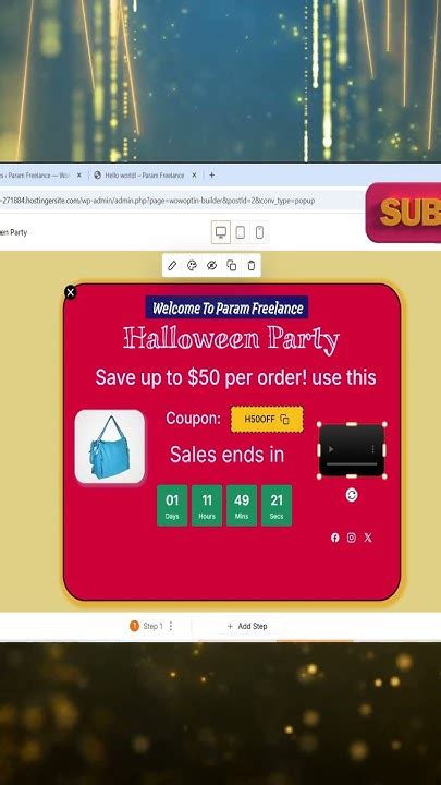 Free Woocommerce Popups Plugin Create Popups And Banners Shorts Youtube