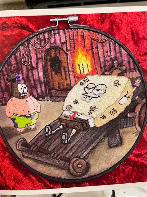 Spongebob Suds Print Etsy