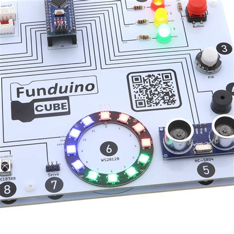 Funduino Cube Arduino Kompatibles Board Für Die Schule Günstig Online