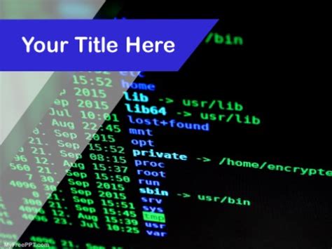 Free Software Coding PPT Template Download Free PowerPoint PPT