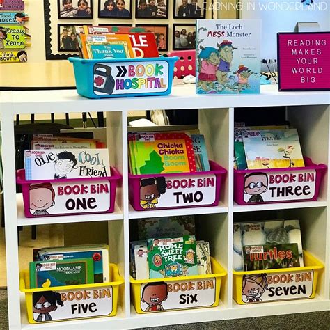Library Organization For The Primary Teacher Learning In Wonderland Library Organization