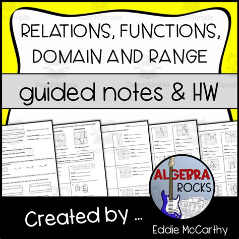 relations and functions in math domain range evaluating one to one