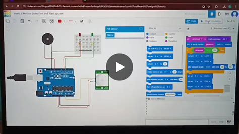 Motion Detection System A Responsive Setup Using A Pir Sensor And Bhupathiraju Sriram Varma