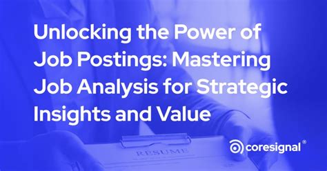 coresignal on linkedin job analysis redefined extracting value from