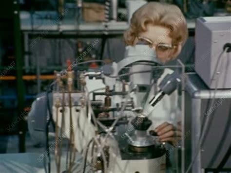 Apollo Guidance Computer Production 1960s Stock Video Clip K005