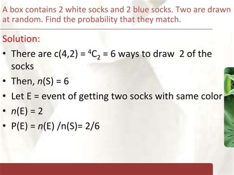 1 Probabilty Introduction Ppt