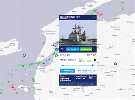 Blackseanews Протоку Дарданелли проходить Uss Monterey Cg 61 американський ракетний