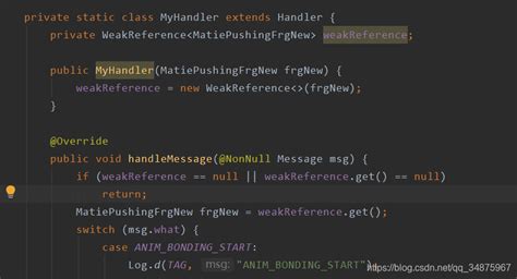 handler的内存泄漏优化 handler优化 csdn博客