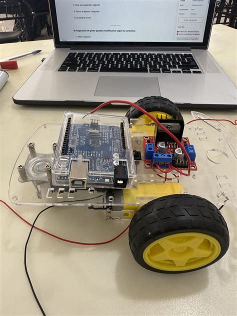 Carrito Con Arduino Y Puente H Profejuandedios