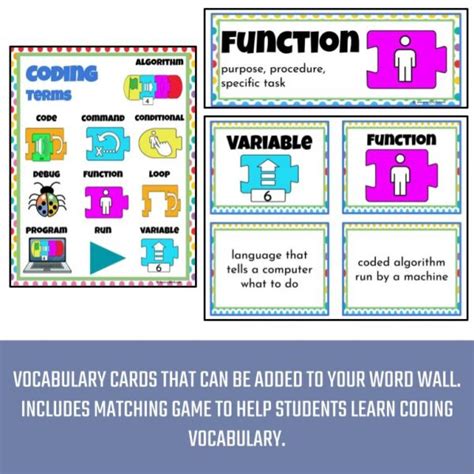 coding vocabulary bundle vr2ltch