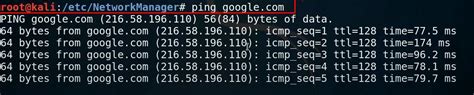 How Can I Fix Activation Of Network Connection Failed In Kali Linux
