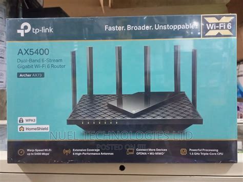 Tp Link AX5400 Dual Band 6 Stream Gigabit Wi Fi 6 Router In Ikeja Networking Products Nuel