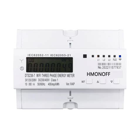 60a Tuya Single Phase Wifi Smart Energy Meter Kwh Metering 11 21 2023