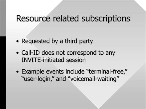 Ppt Event Notification In Sip Subscribe And Notify And An Example