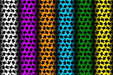 Premium Vector Textile Fabric Pattern Design Pattern Pack