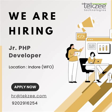 Jr Job Indore Opentowork Hiring Experience Phpdeveloper Php