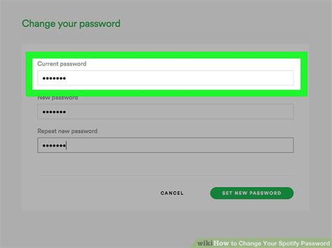 How To Change Your Spotify Password With Pictures WikiHow