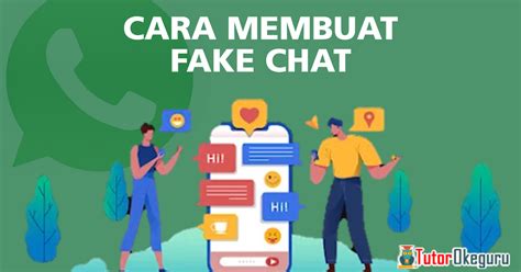 Membuat Whatsapp Fake Chat Tutorial Okeguru