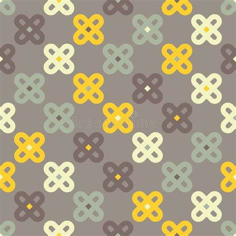 Seamless Abstract Geometric Pattern Mosaic Texture Stock Illustration Illustration Of