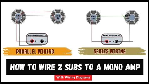 How To Wire Subs To A Mono With Wiring Diagrams