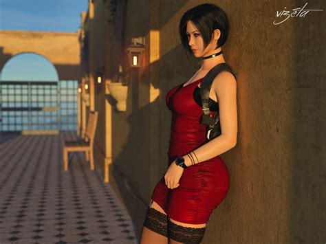 RE2 Remake Ada Wong Render 01 by vizeta on DeviantArt