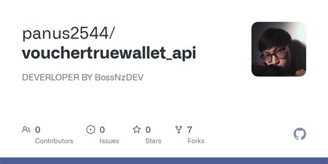 Github Panus2544vouchertruewalletapi Deverloper By Bossnzdev
