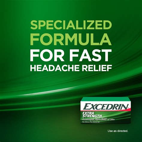 Excedrin Extra Strength Caplets For Headache Relief 300 Count