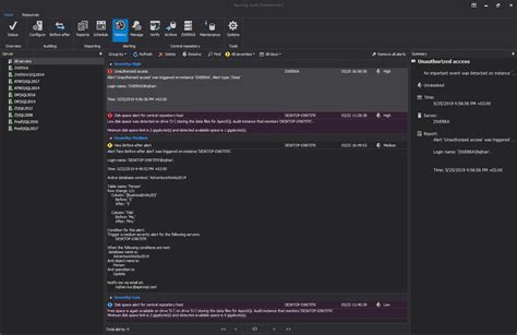 Apexsql Audit Screen Shot Tour